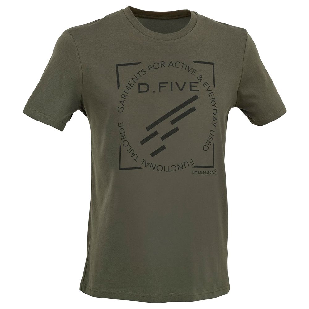 D.FIVE DF5-TFL02 T-Shirt Front Chest Logo | Tactical Center | Airsoft