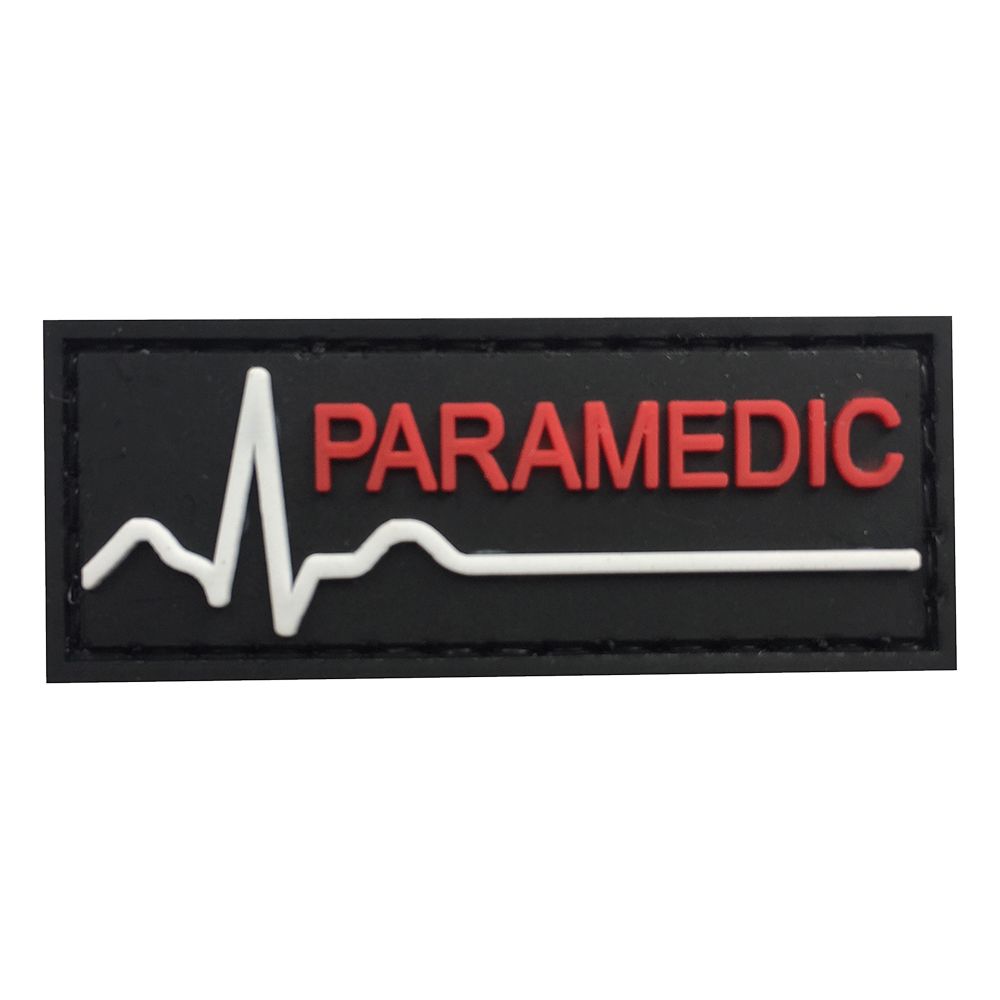 DRAGONPRO Paramedic PVC Patch 50 x 20 mm | Tactical Center | Airsoft